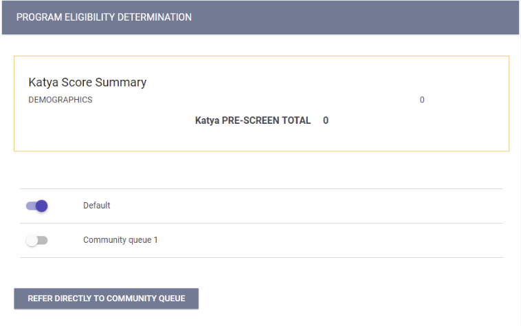Referral Settings: Multiple Community Queues